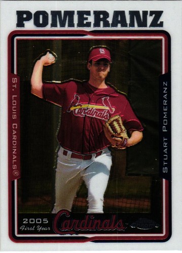 2005 Topps Chrome Update UH154 Stuart Pomeranz St. Louis Cardinals | eBay