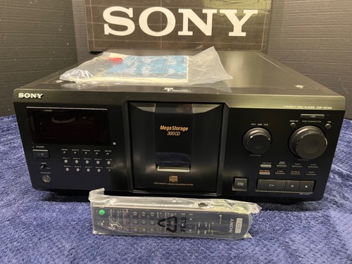 _-NOS-OPEN BOX-_+SERVICED!_ Sony CDP-CX355 300 disc CD Changer Player ...