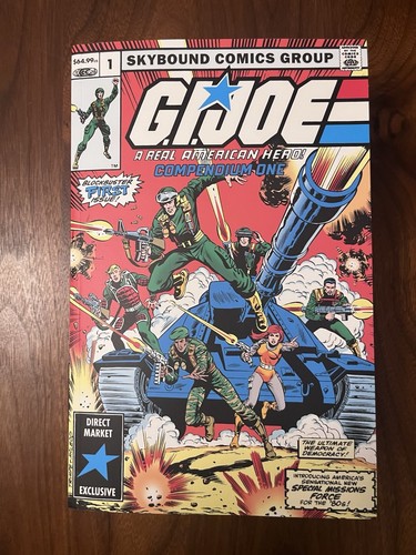 G.I. Joe: a Real American Hero Compendium #1 (Image Comics) DM Cover ...