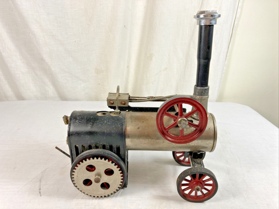 WEEDEN Made in U.S. Antique TOY STEAM ENGINE TRACTOR with Power Take ...