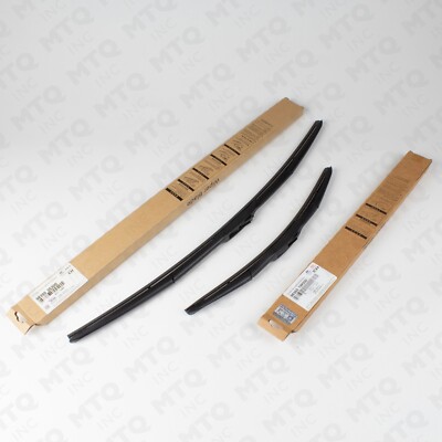 98350-3S300 & 98360-3S000 Front Wiper Blade Set compatible with Hyundai ...