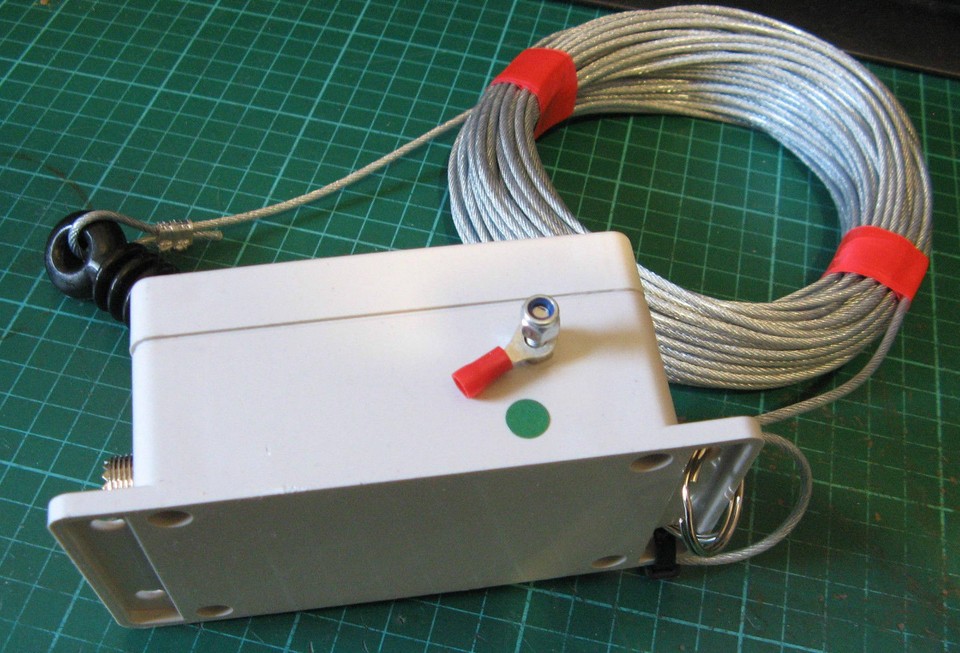 Short Wave Listener Antenna 20 HF Receiver Long wire Antenna Scanner ...