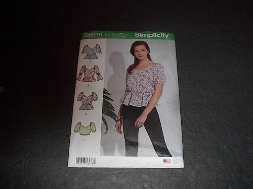 Simplicity Pattern 8918 Misses' Top with Sleeve and Lengths Variations ...