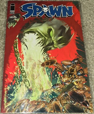 Rare HTF Spawn 215 NM MX Michael Golden Low Print 2012 McFarlane ...