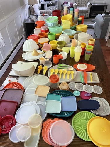LARGE Lot Of Vintage Tupperware - 100+ Items | eBay