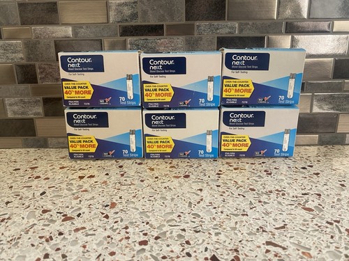 6 Boxes Of Contour Next Test Strips 70ct EXP 4/2026-10/2026 Unopened | eBay