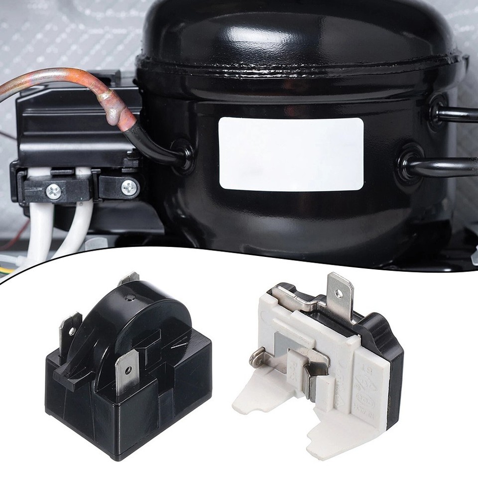 3 Pin PTC Starter Relay Overload Protector for Refrigerator Compressor ...