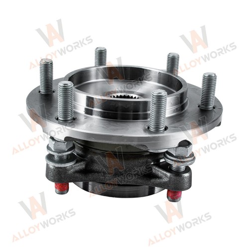 2* Front Wheel Bearing Hubs W/ ABS Toyota Landcruiser Prado 120 Series ...