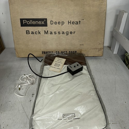Vintage Pollenex B- Deep Heat Back Massager Full Size Relaxing | eBay