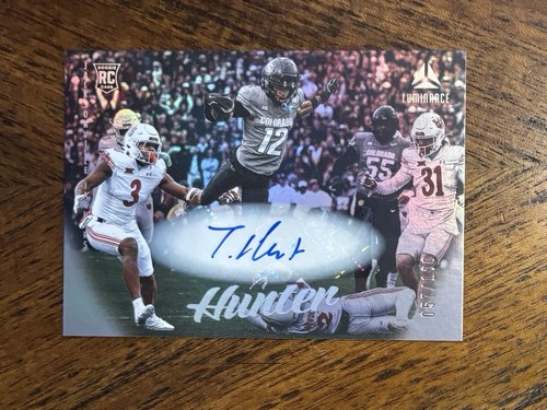 Travis Hunter 2025 Panini Luminance Base Rookie Auto No.190 SP 057/100 ...