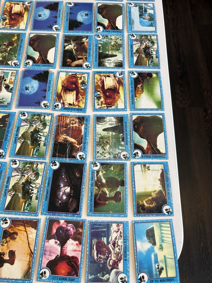 Et the Extra-Terrestrial 1982 Trading Cards - 80 Count | eBay