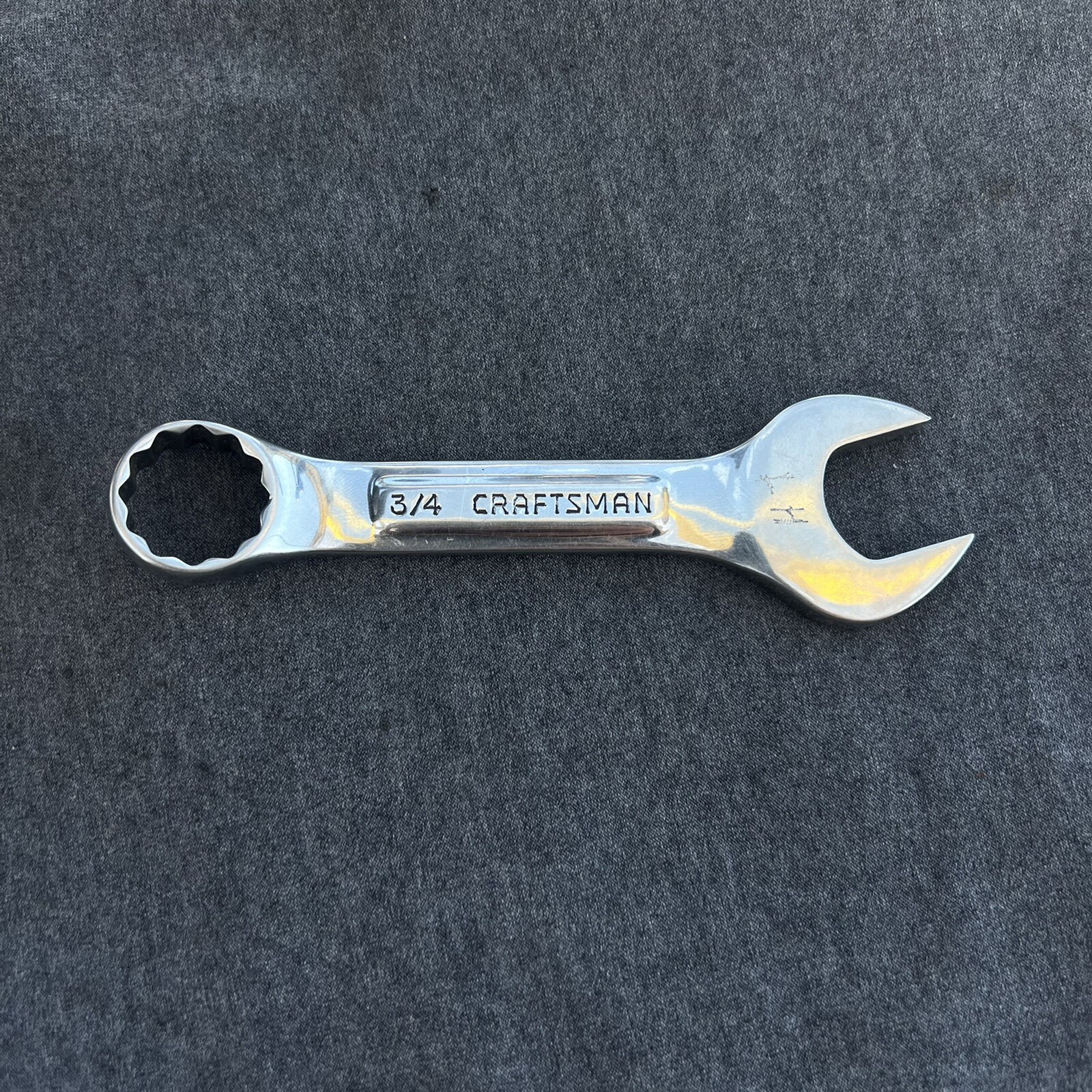 Craftsman -VV-44109 12 Point 3/4 Stubby Combination Wrench 5" Long for ...