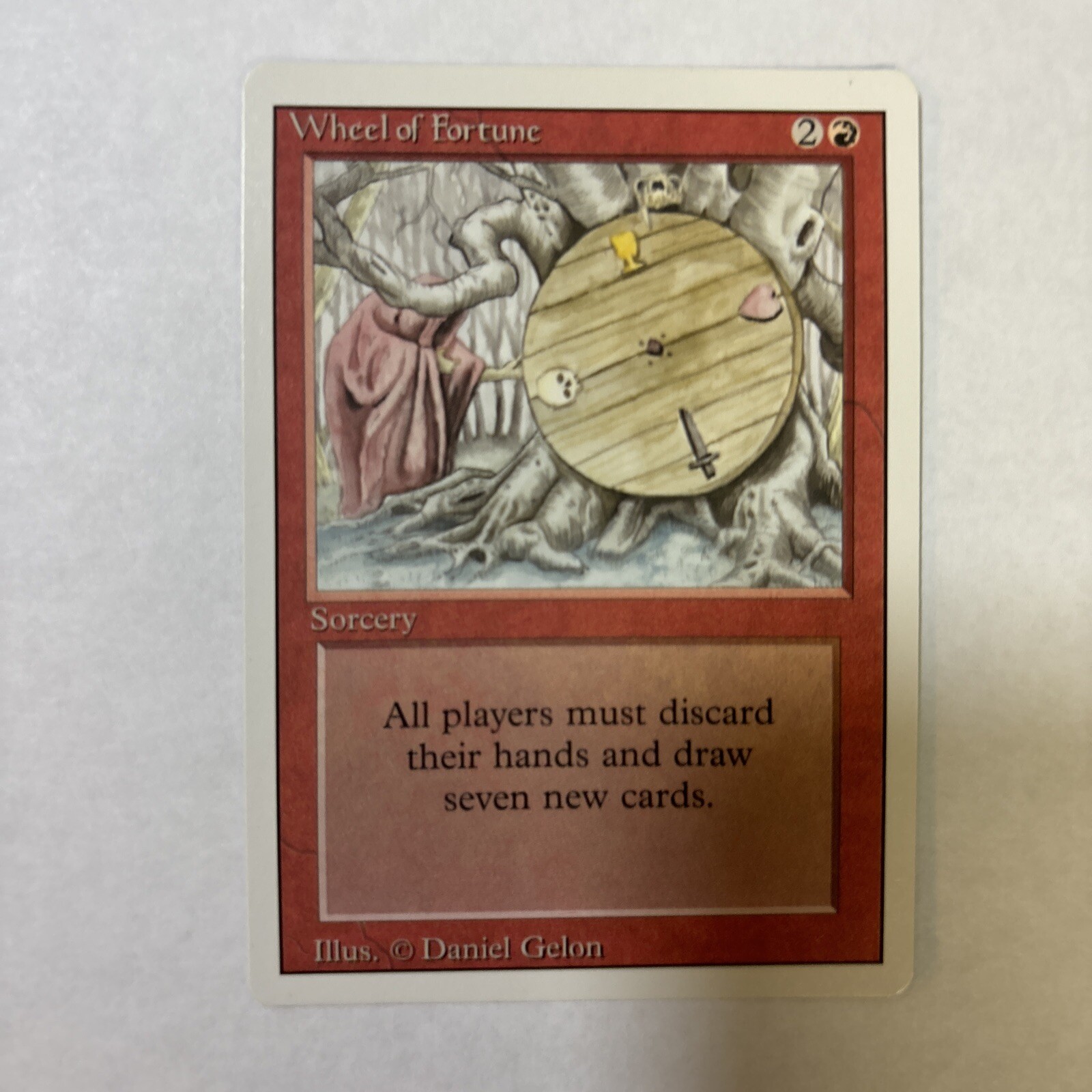 MTG Wheel of Fortune Revised Edition Regular Rare | eBay