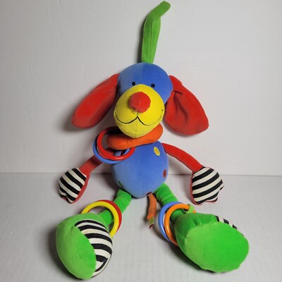 Jellycat Jelly Kitten Stuffed Plush Hoopy Loopy Puppy Dog Baby Toy ...