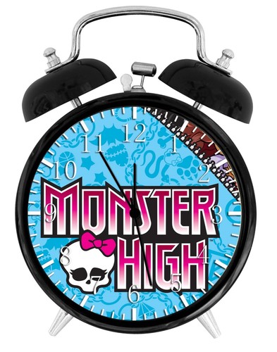 Monster High Alarm Desk Clock 3.75" Home Office Decor Z08 Nice For Gift ...