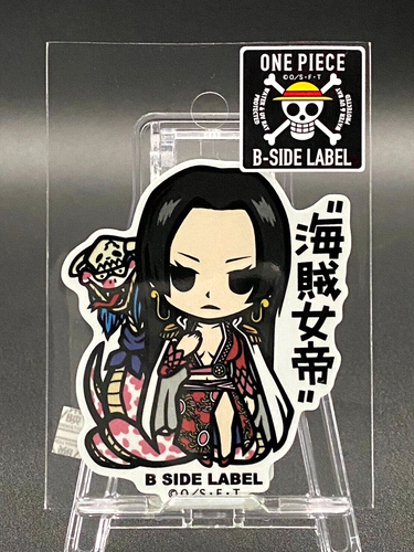 One Piece x B-Side Label Sticker Boa Hancock Waterf & UV protection ...
