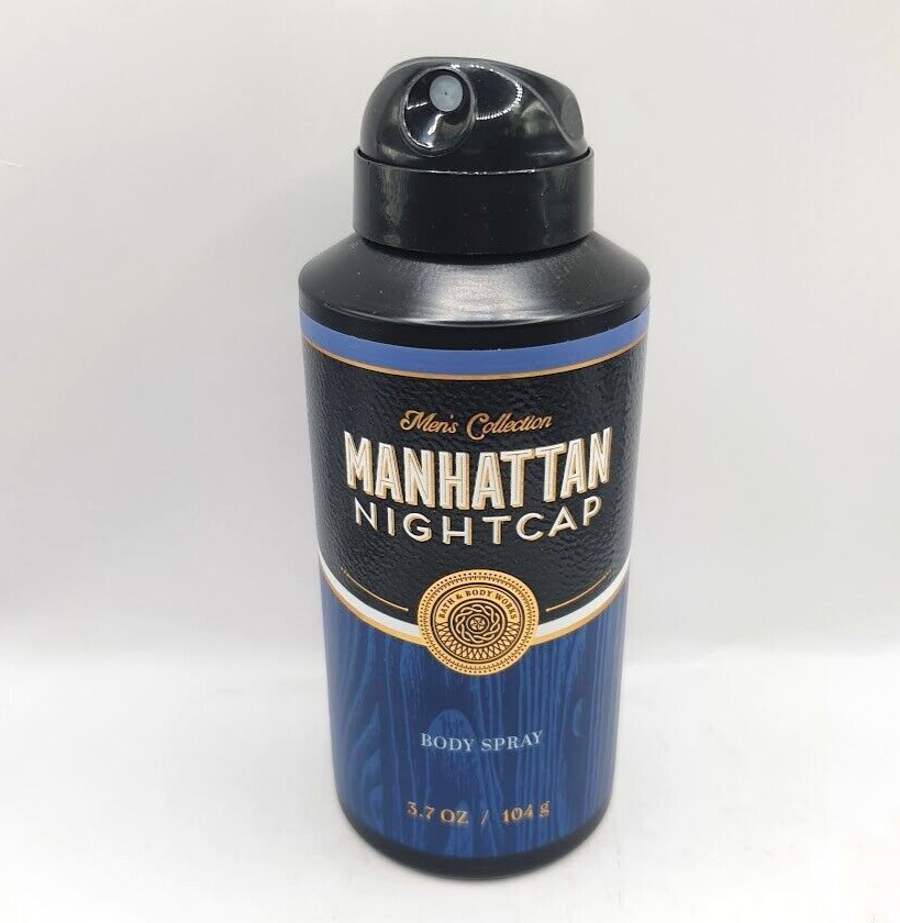BATH AND BODY WORKS MANHATTAN NIGHTCAP BODY SPRAY FOR MEN 3.7 FL OZ | eBay