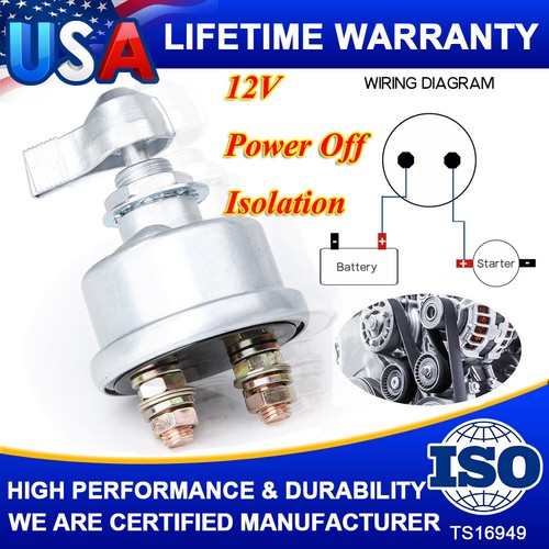 12V 24V 48V Caravan Leisure Battery Saver Disconnect Power Off ...