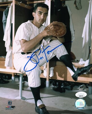 JOE PEPITONE SINGLE SIGNED 8X10 PHOTO AUTO AUTOGRAPH NEW YORK YANKEES ...