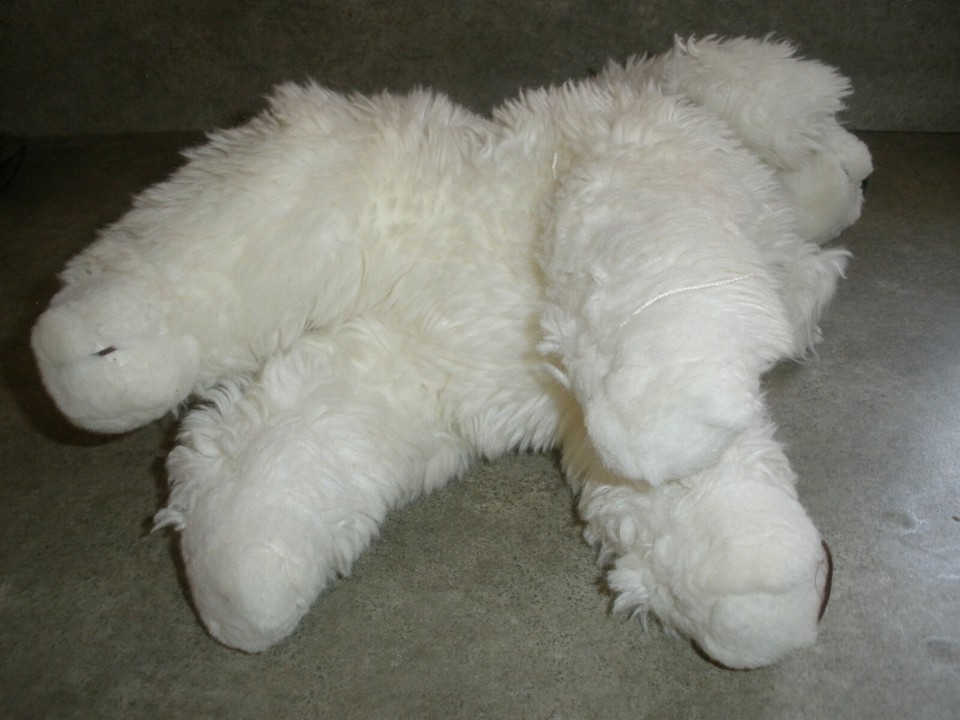 12" Dakin White Poodle Puppy Dog Plush Stuffed Animal Toy (P37) | eBay