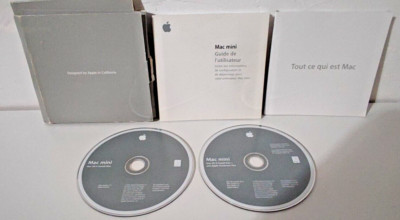 APPLE Mac mini Mac OS 9 Install Disc et OS X Install DISC 1 Original EN ...