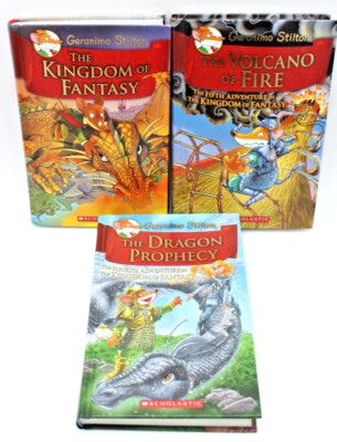 Geronimo Stilton Hardcover Books Lot of 3 Novels by Elisabetta Dami | eBay