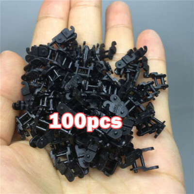 🔥100pcs LEGO 3711 New Black Technic Link Chain Link Pieces tank track ...