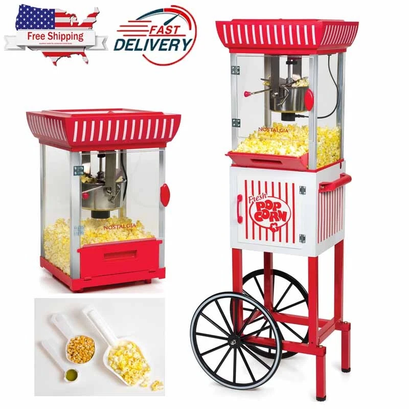Popcorn Machine Cart