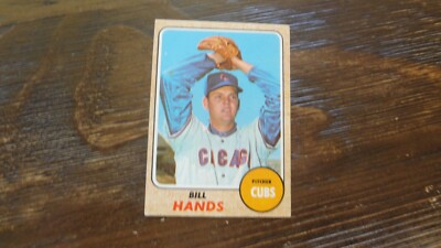 1968 TOPPS # 279 BILL HANDS BASEBALL CARD | eBay
