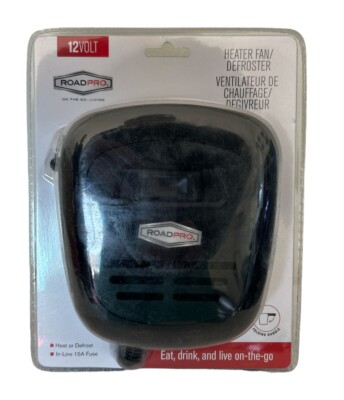 New RoadPro 12 Volt Heater Fan + Window Defroster For Car Truck RV ...