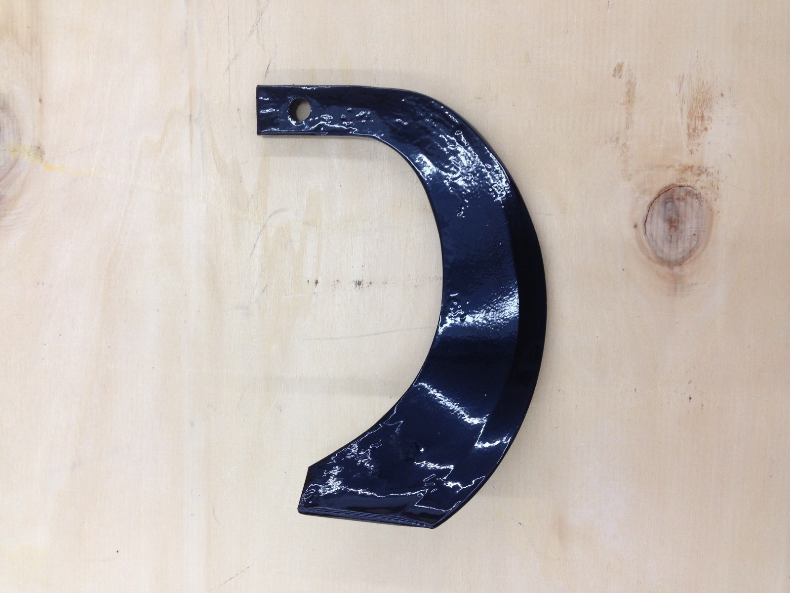 10 mm HWG rotary tiller tines 1 right side dog leg offset, 1 left, 1 ...