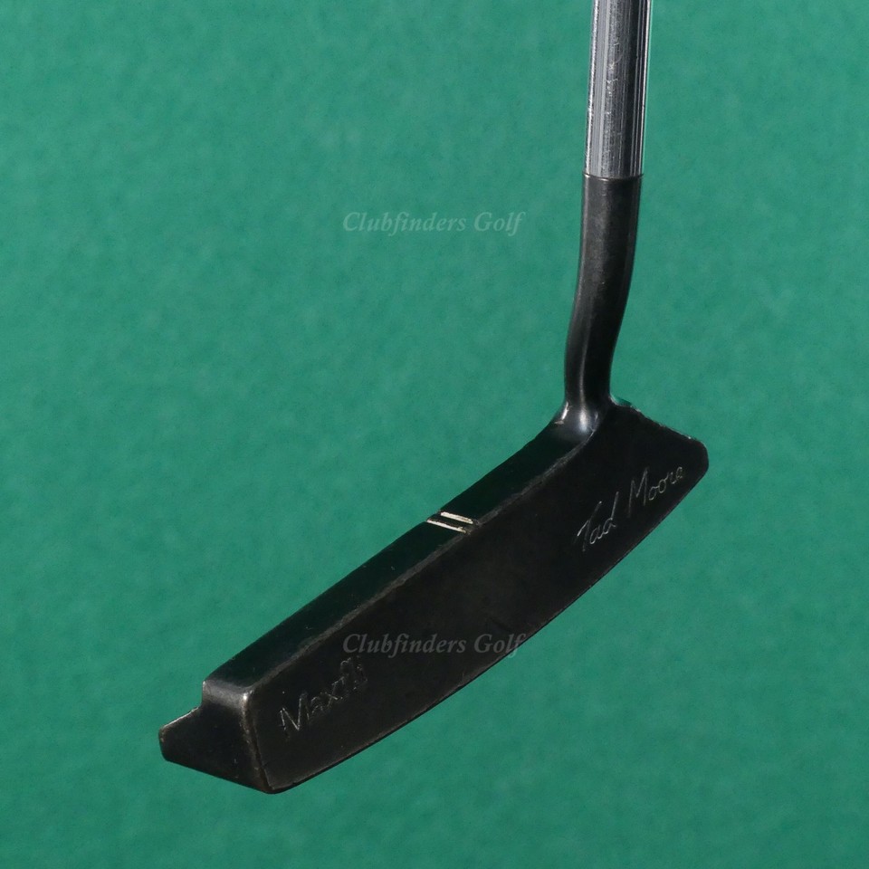 Maxfli Tad Moore TM-3 Carbon Steel Flow-Neck 34" Putter Golf Club | eBay