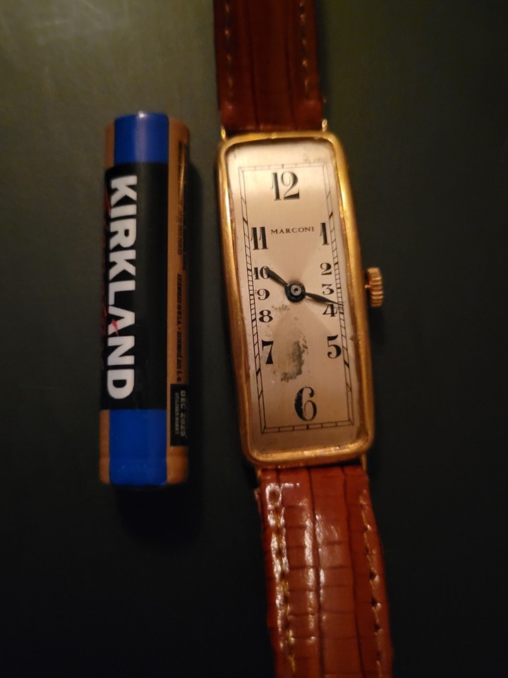 18kt Incredibly Rare 1930's Gold Rolex Marconi Watch | eBay