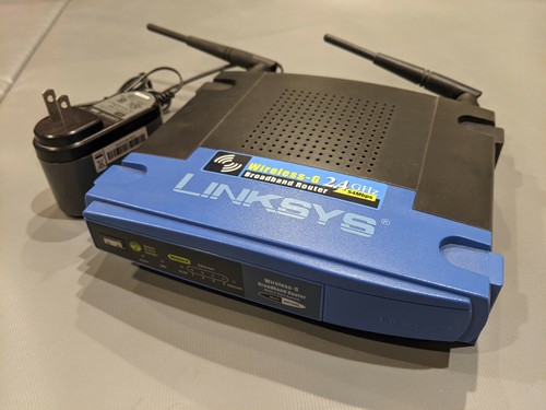 Linksys WRT54G 54 Mbps 4-Port 10/100 Wireless G Router w/ Tomato ...