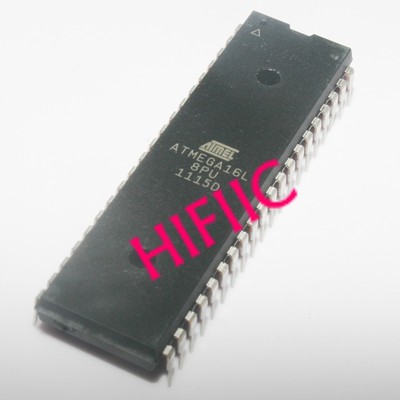 1PCS ATMEL ATMEGA16L-8PU 8-bit AVR Microcontroller with 16K Bytes Flash ...
