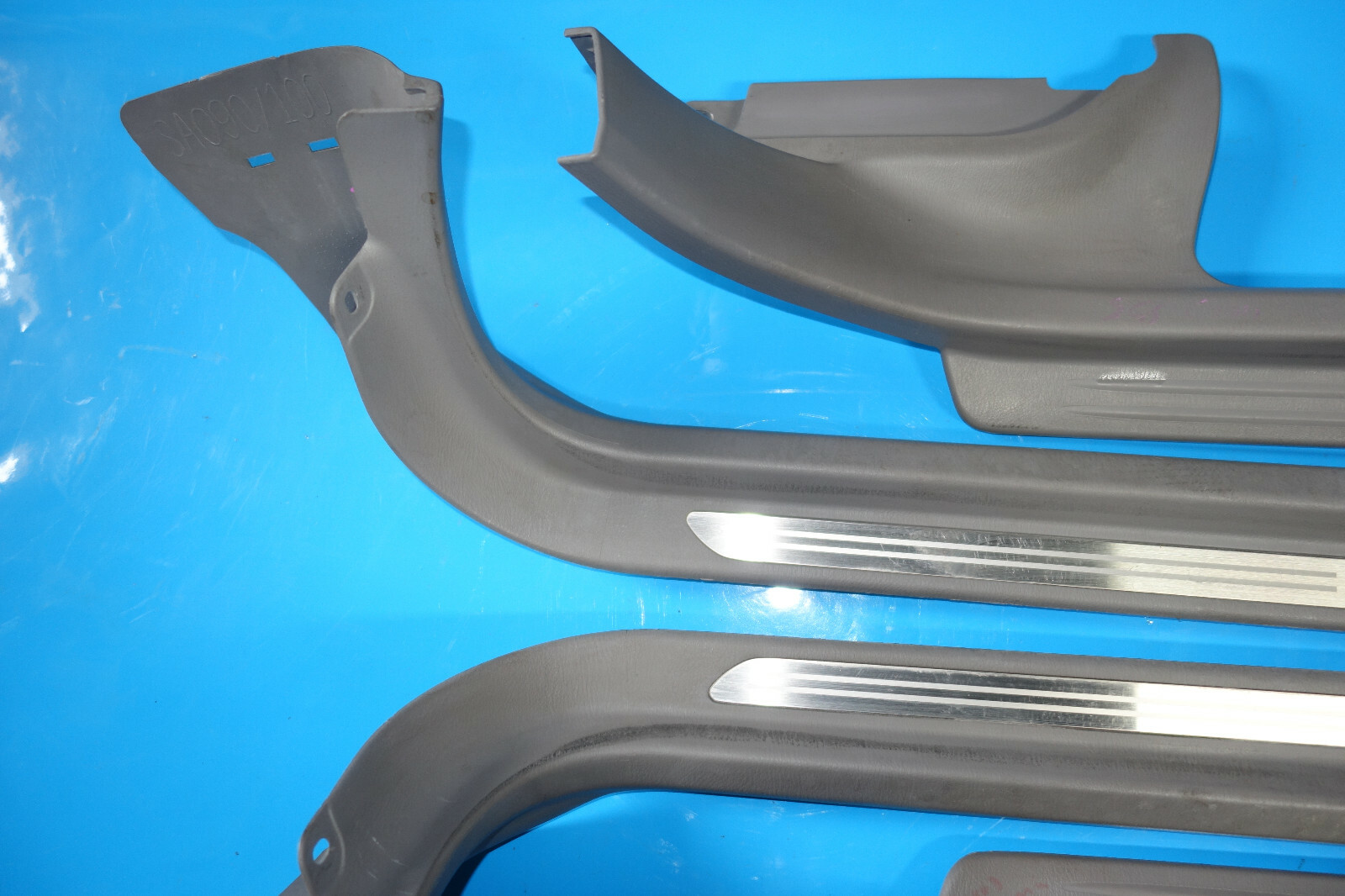 JDM Subaru Forester Door Sills Scuffs Kick Plates Steps 2003-2008 SG ...