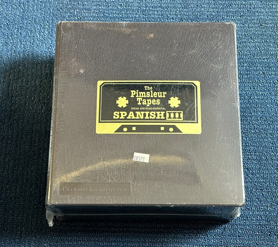 The Pimsleur Tapes Speak and Read Essential Spanish III Brand New ...