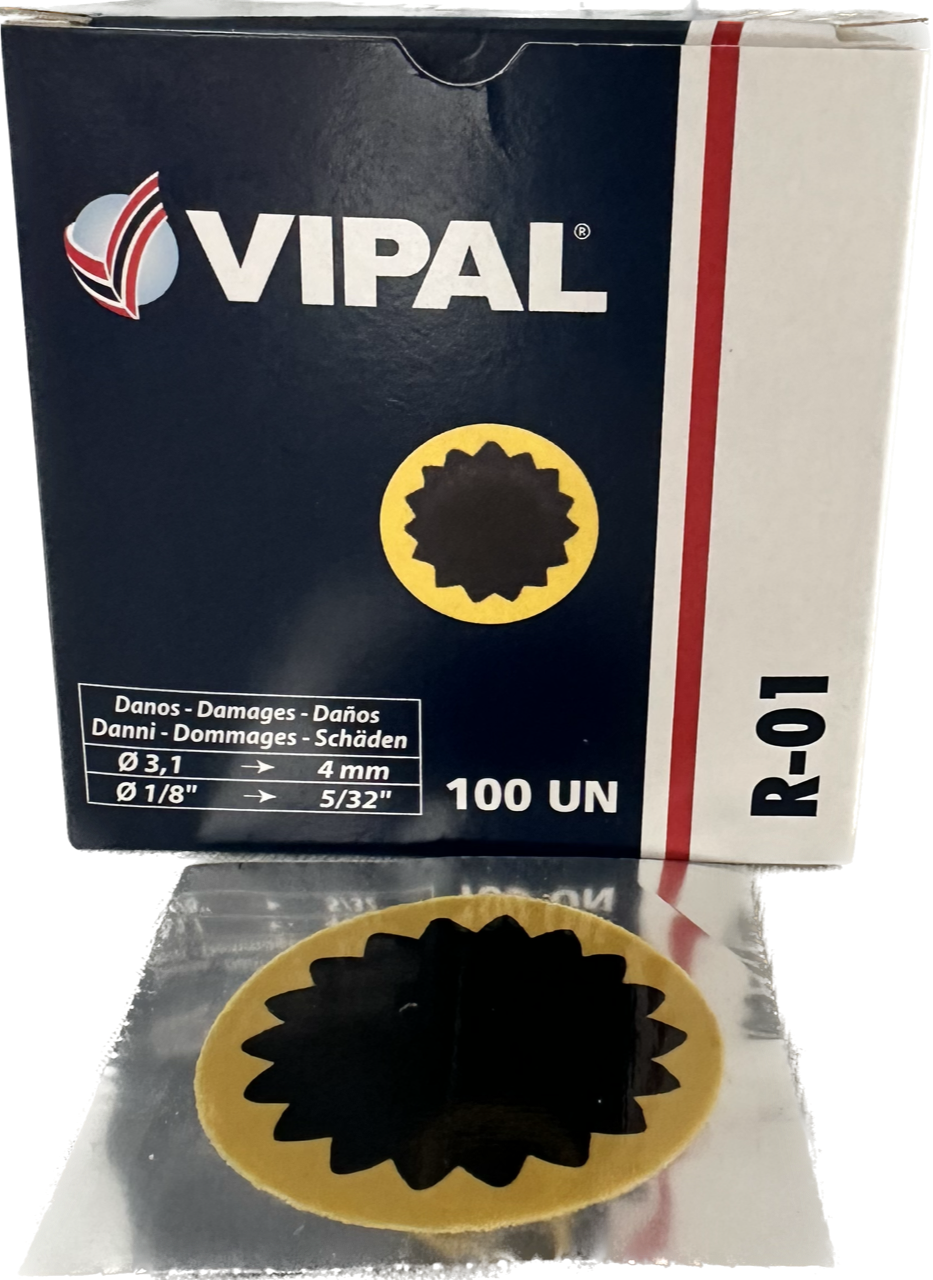 100 Pcs Vipal Tyre/Tire Tube Repair Patch 40mm Round Made in Brazil | eBay