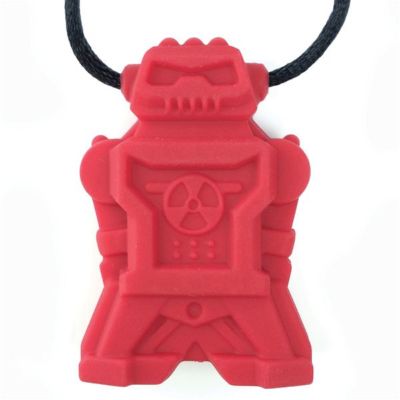 Robotz Chewy Red - Chewable Jewelry - Autism Special Needs Fidget ...