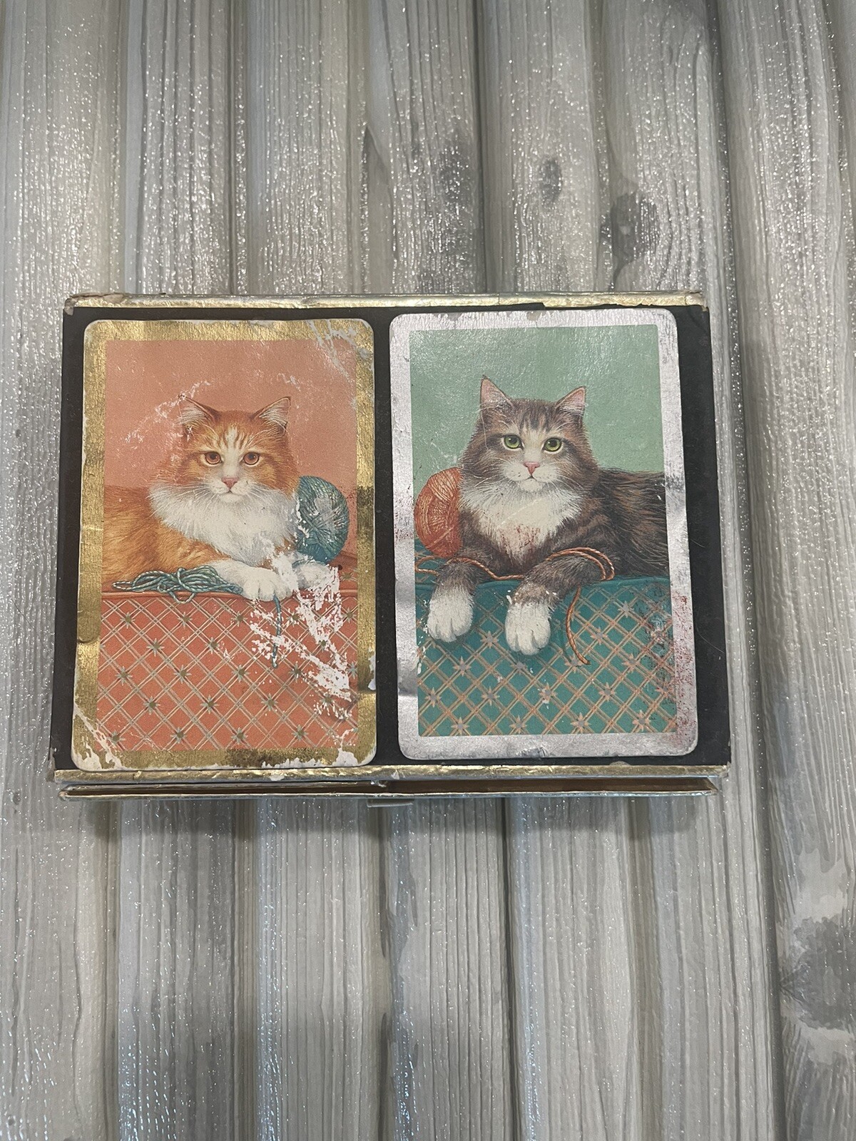 Congress Playing Cards Cats Double Deck Complete | eBay
