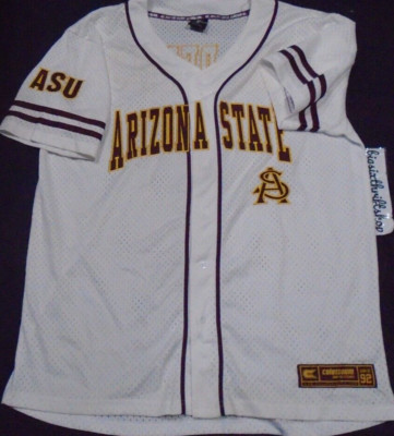 Colosseum Arizona State Sun Devils ASU Baseball Jersey Adult Size XL | eBay