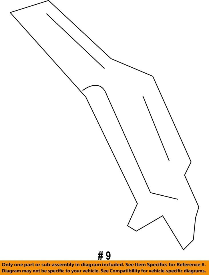 FORD OEM 00-07 Focus Quarter Panel Inner Structure-Tail Lamp Pocket ...