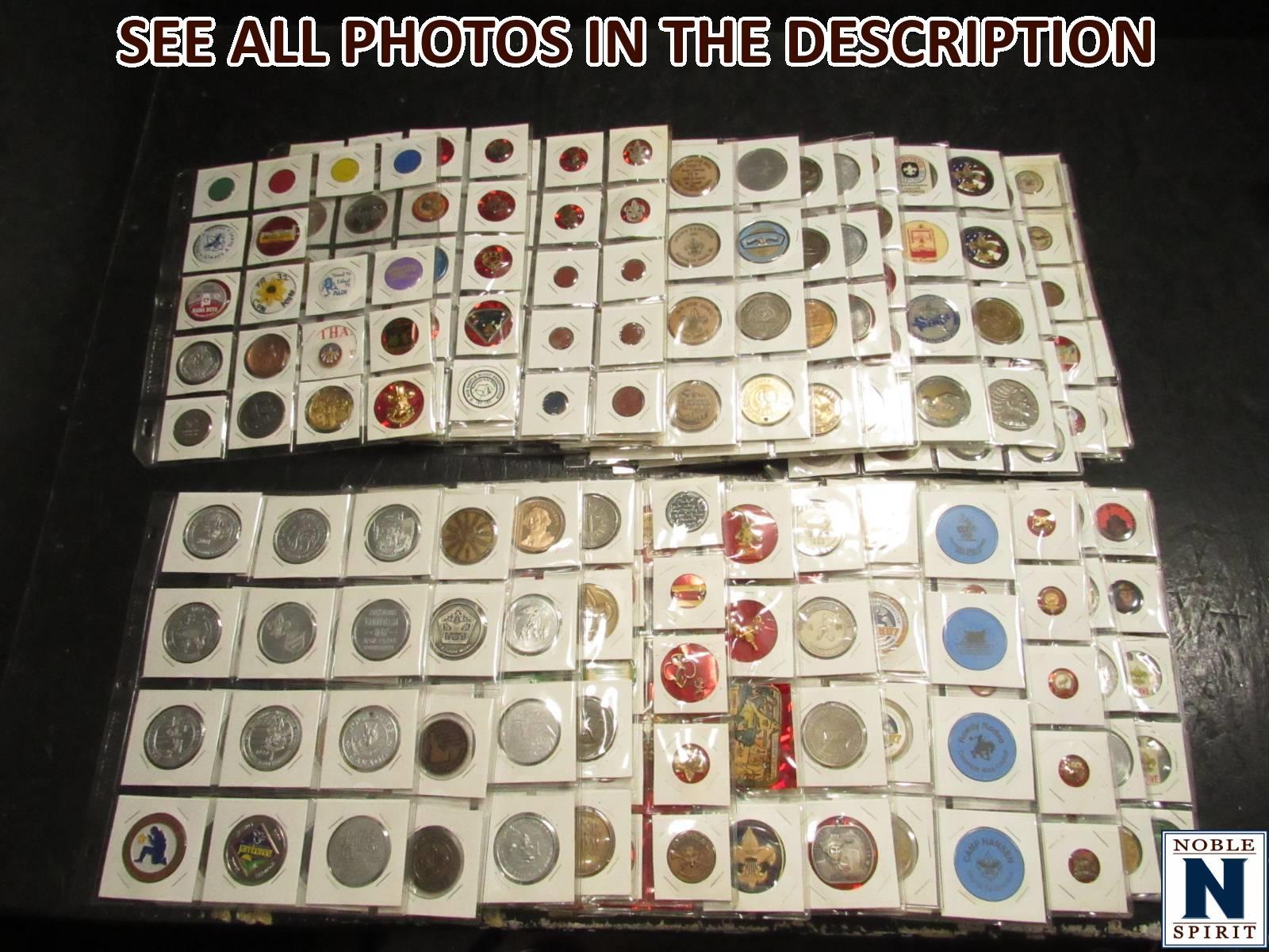 NobleSpirit (DF) Boy Scouts BSA Pins Tokens Coins Lot National Jamboree ...