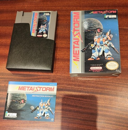 NES: Metal Storm - 1991- Nintendo - CIB - Tested - Looks New!! | eBay