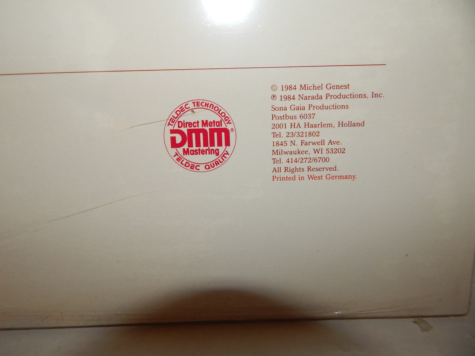 MICHEL GENEST CRYSTAL FANTASY Visionary Synthesizer Music Audiophile ...