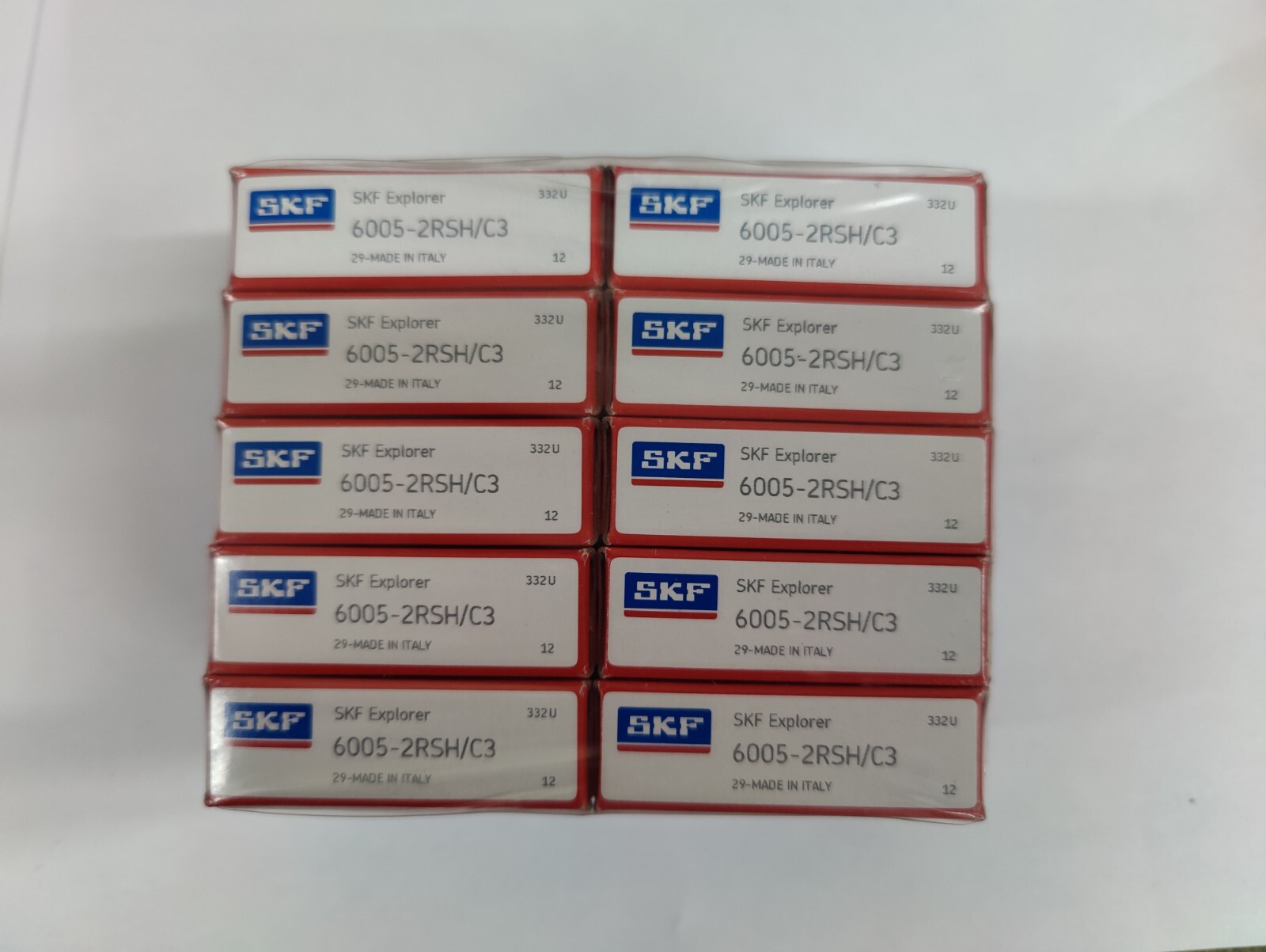 Pack 10 6005 2RS C3 Deep Groove Ball Bearing - SKF | eBay