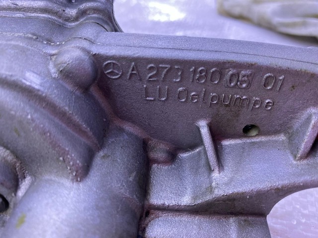 07 - 12 MERCEDES M273 8 CYL Engine Oil Pump OEM 2731800501 D10 for sale ...