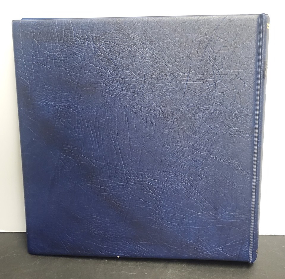 Set of 3 Safe Hingeless Binders in Slipcases with 40+ Black 2-Pocket ...