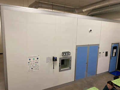 Slightly USED 600 ft2 modular clean room class 1,000 100,000 / ISO 6 ...
