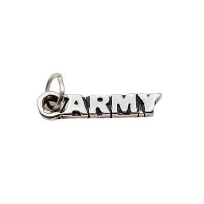 Sterling Silver Army Charm | eBay